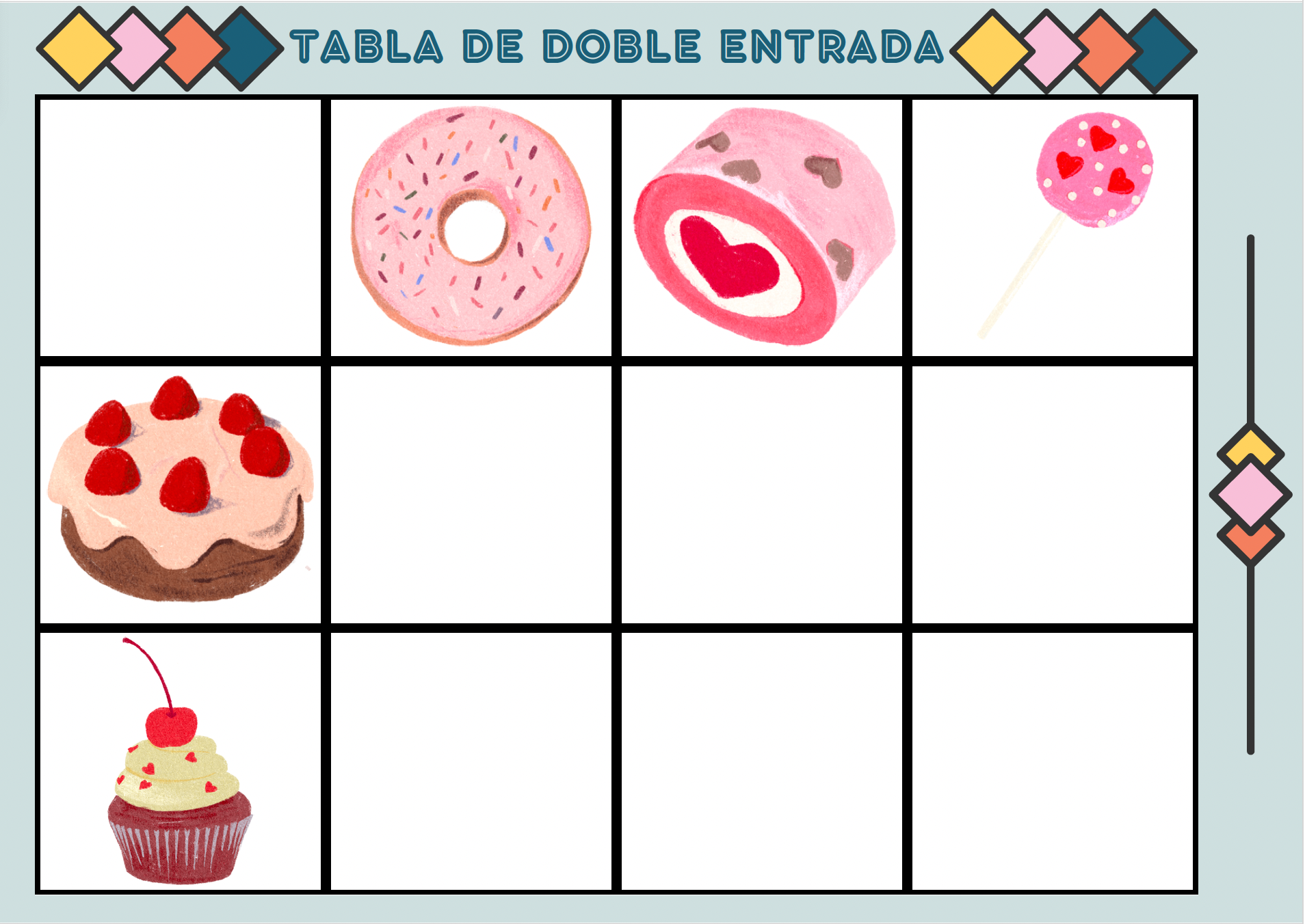 Tabla de doble entrada