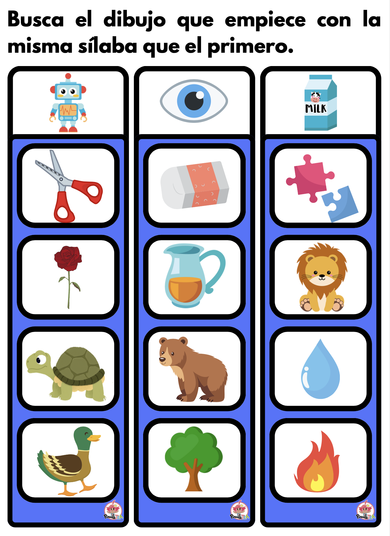 Tiras de conciencia silábica