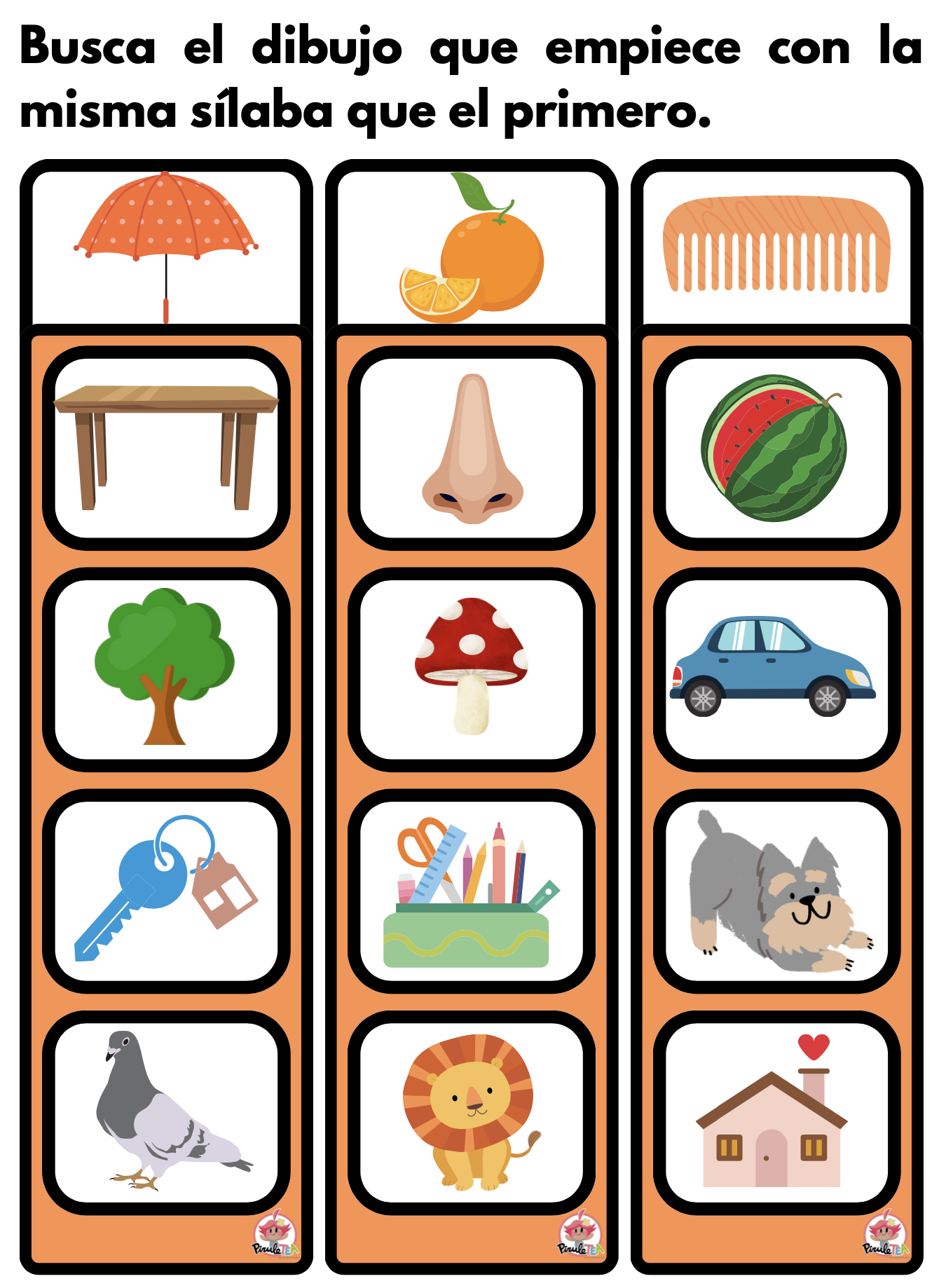 Tiras de conciencia silábica