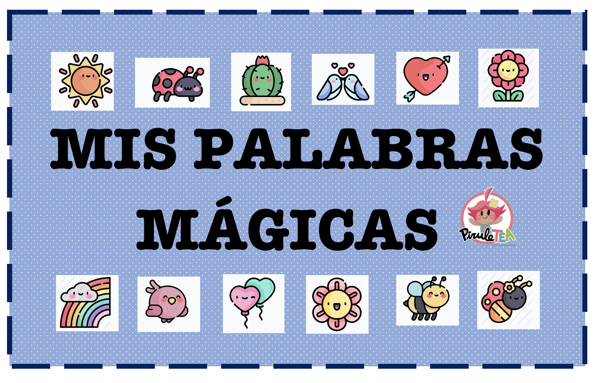 Panel mis palabras mágicas