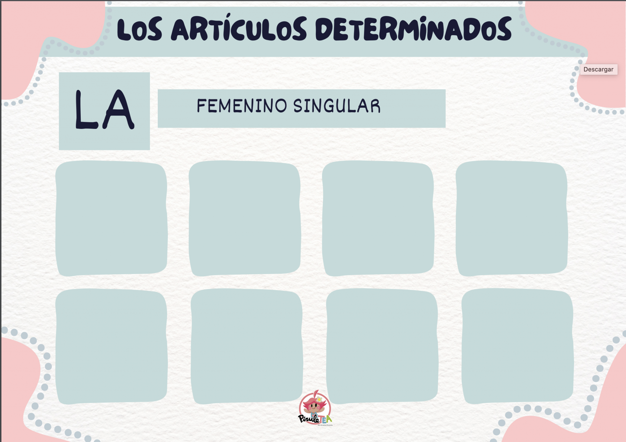 Los artículos determinados